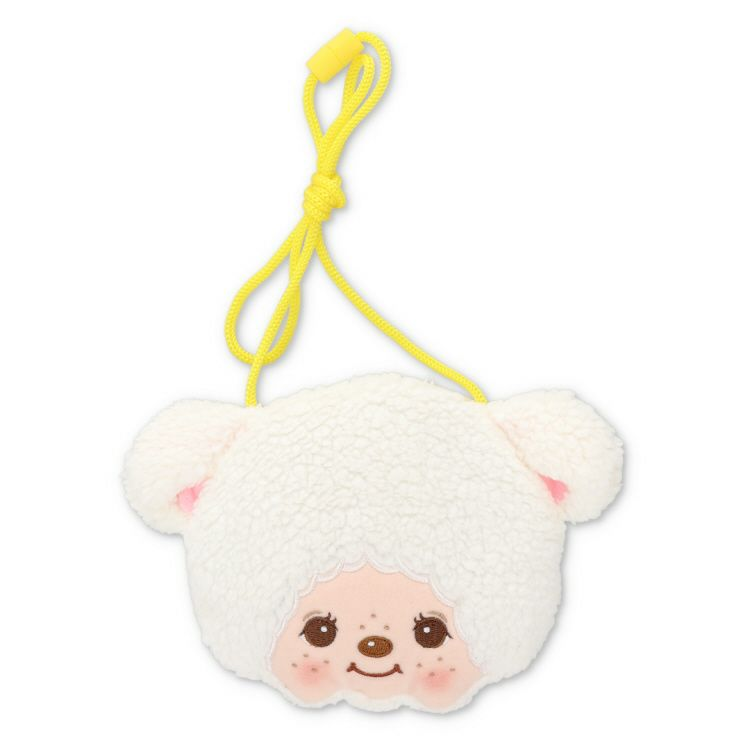 MONCHHICHI Cham White Neck Pouch Coin Purse – YORE STORE