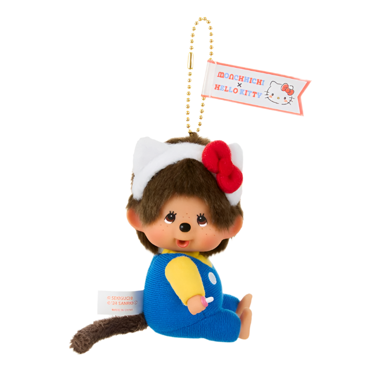 MONCHHICHI x Hello Kitty Face SS Keychain – Mascot Holder | Yore Store – YORE STORE