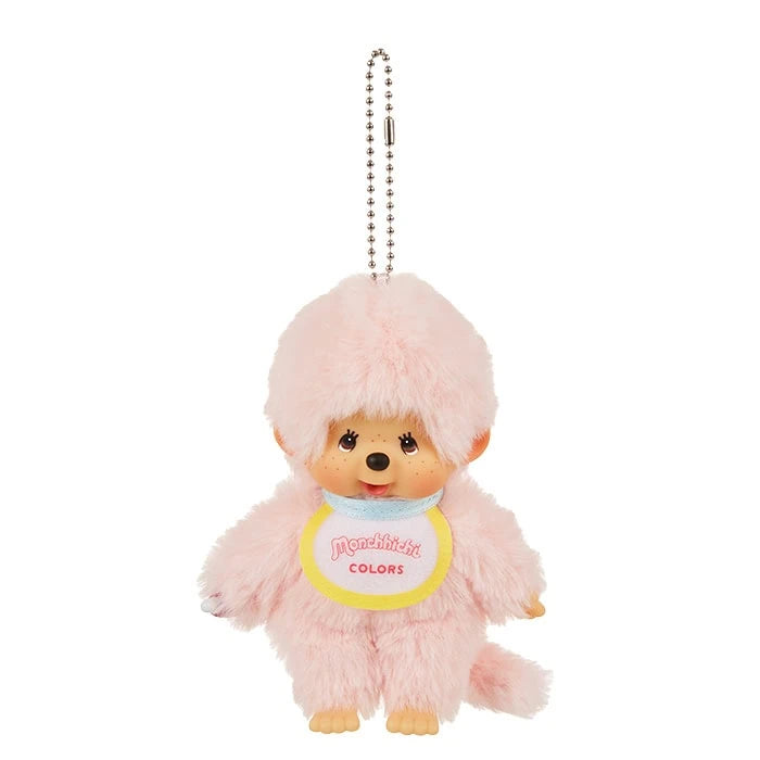 MONCHHICHI Colours Baby Pink Keychain – Mascot Holder | Yore Store – YORE STORE