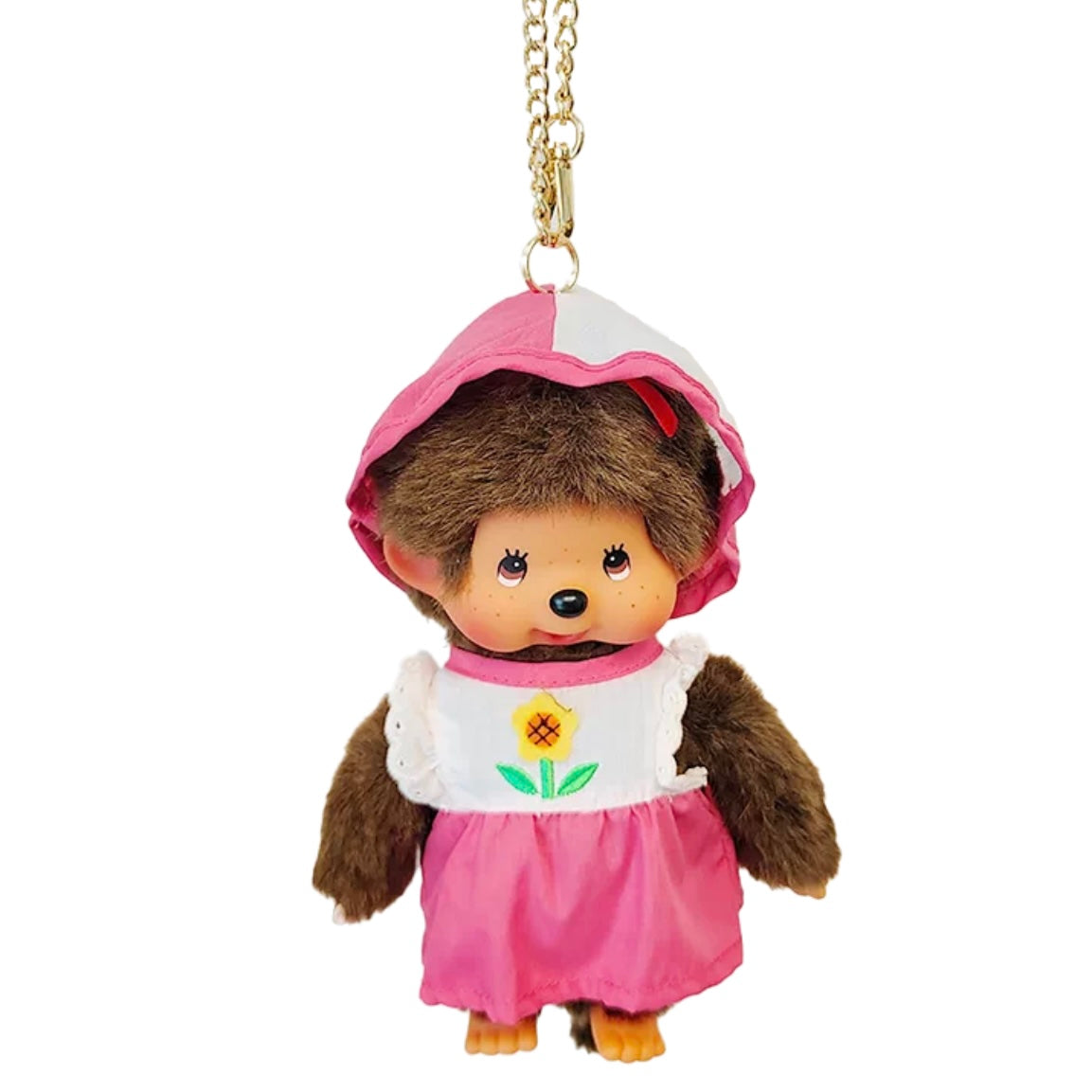 MONCHHICHI Monchhichi Spring Outing Dress Doll 20CM Mascot Holder Keychain | Yore Store – YORE STORE