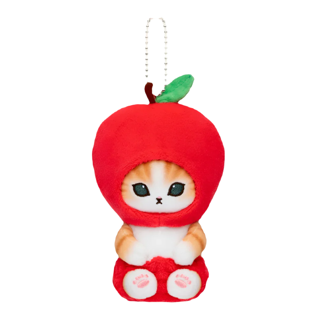 Mofusand Apple Mascot Holder Keychain – Japan Exclusive | Yore Store ...