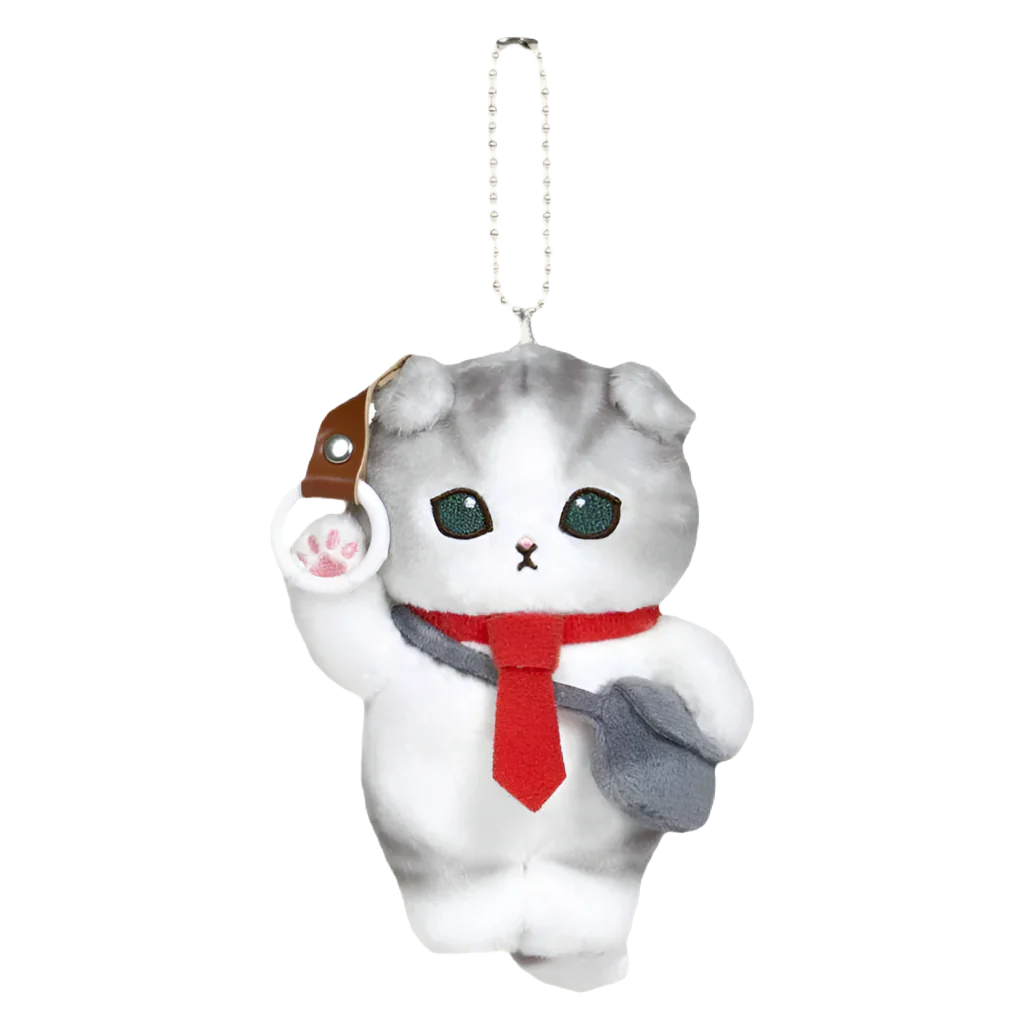 Mofusand Working Mascot Holder Keychain – Plush Collectible | Yore ...