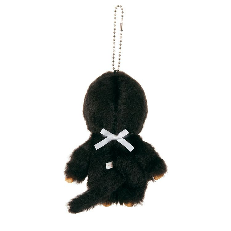 MONCHHICHI Monchhichi Colours Black Mascot Holder Keychain – YORE STORE