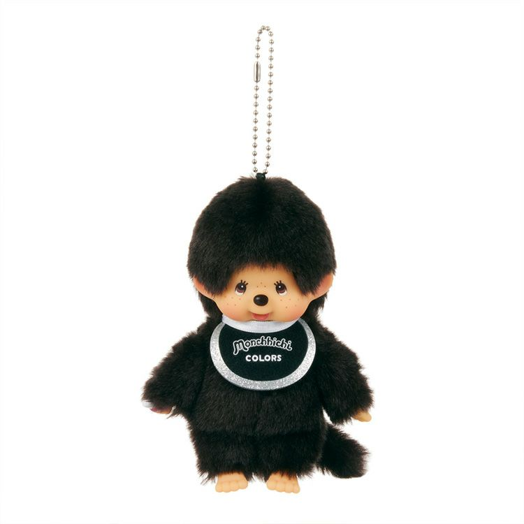 MONCHHICHI Monchhichi Colours Black Mascot Holder Keychain – YORE STORE