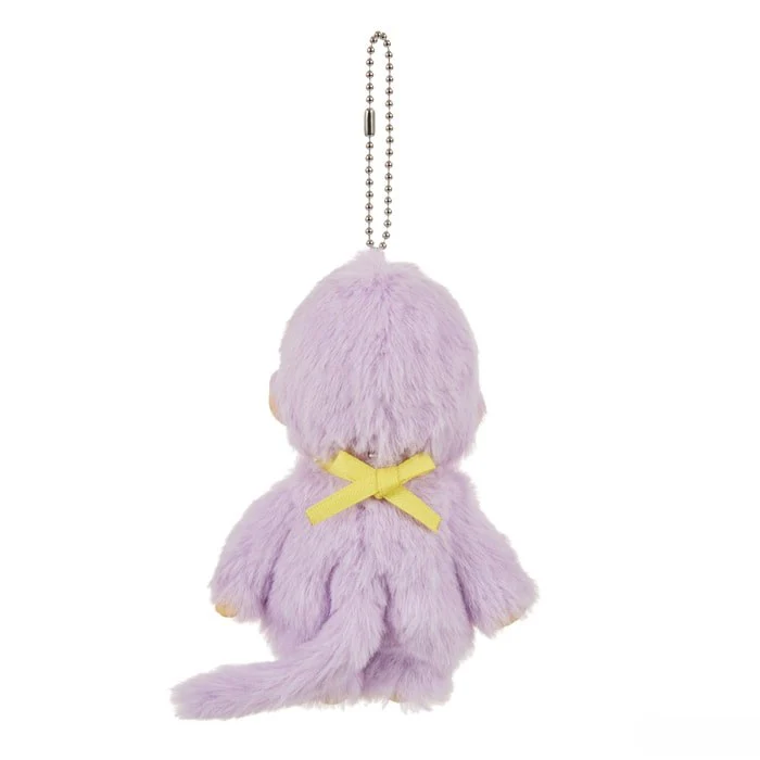 MONCHHICHI Colours Purple Mascot Holder Keychain | YORE STORE