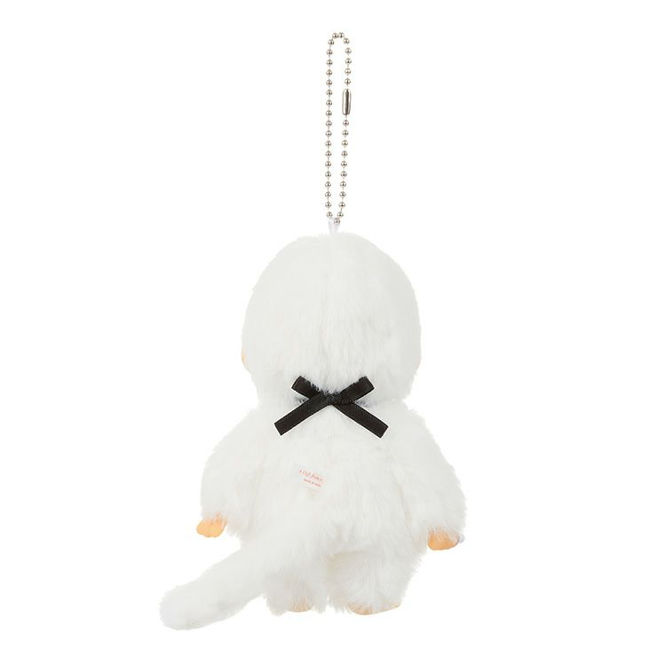 MONCHHICHI Colours White Mascot Holder Keychain | YORE STORE