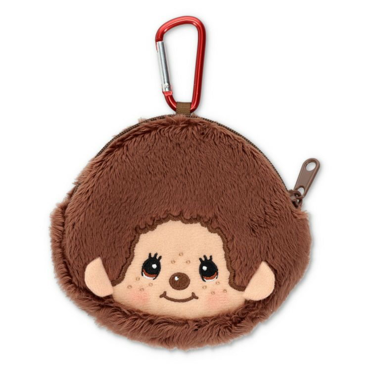 MONCHHICHI Monchhichi-Kun Brown Mini Pouch Coin Purse – YORE STORE