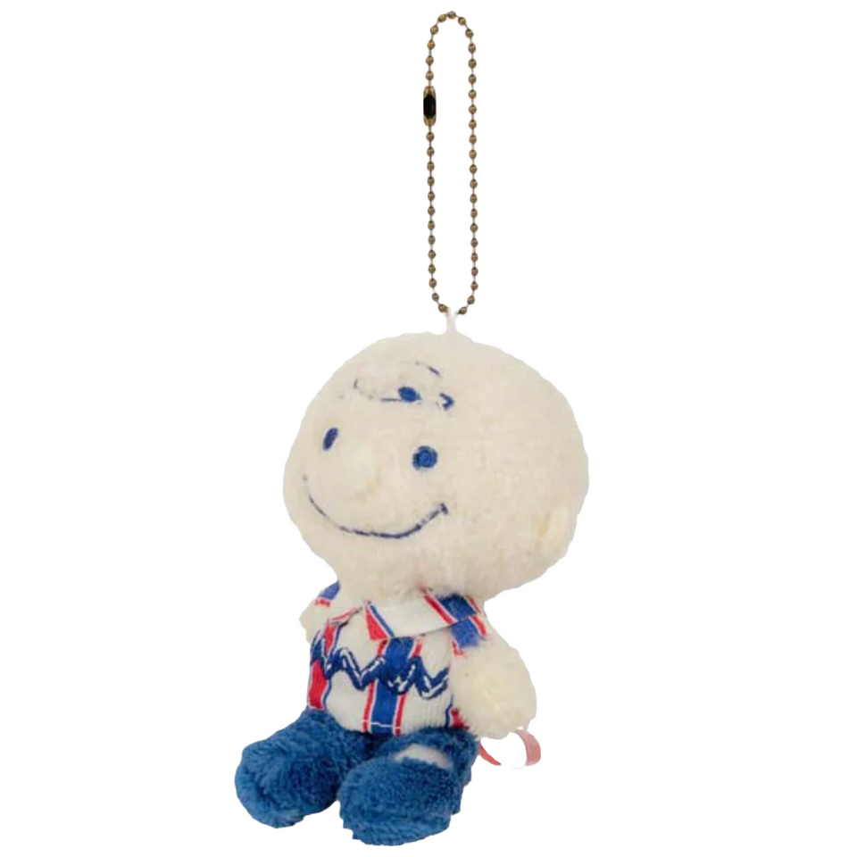 PEANUTS Charlie Brown Tricolour Mascot Holder Keychain – YORE STORE