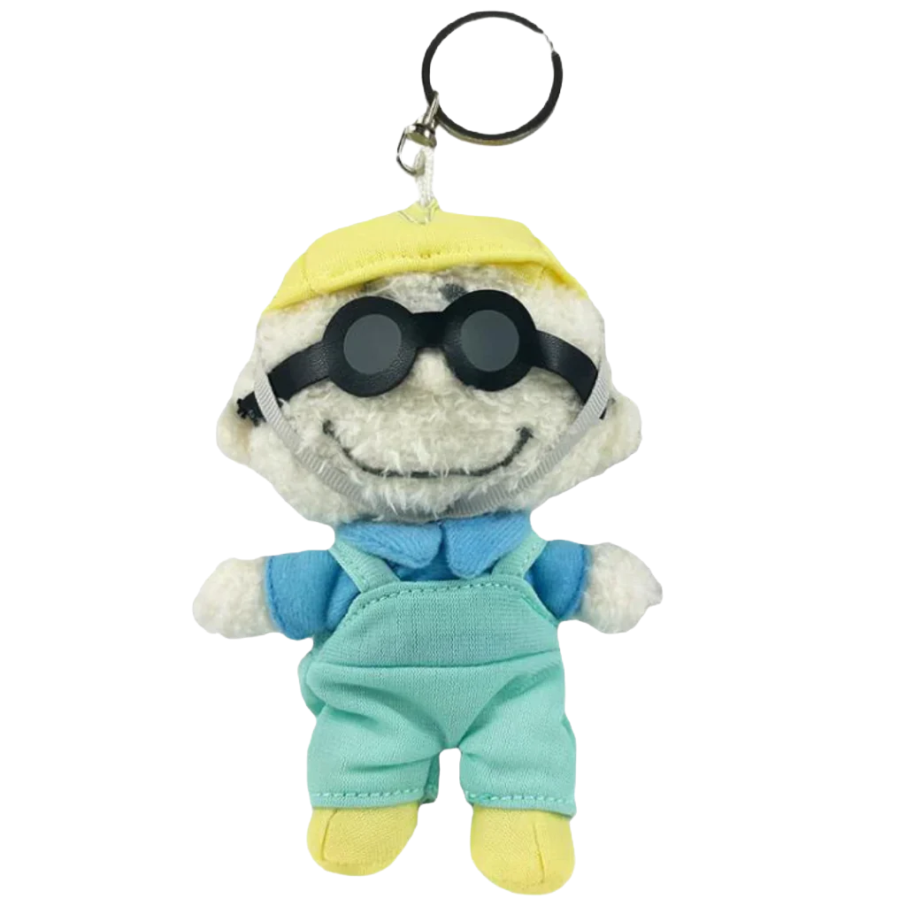 PEANUTS x LOFT Charlie Brown Cycling Mascot Holder Keychain – YORE STORE