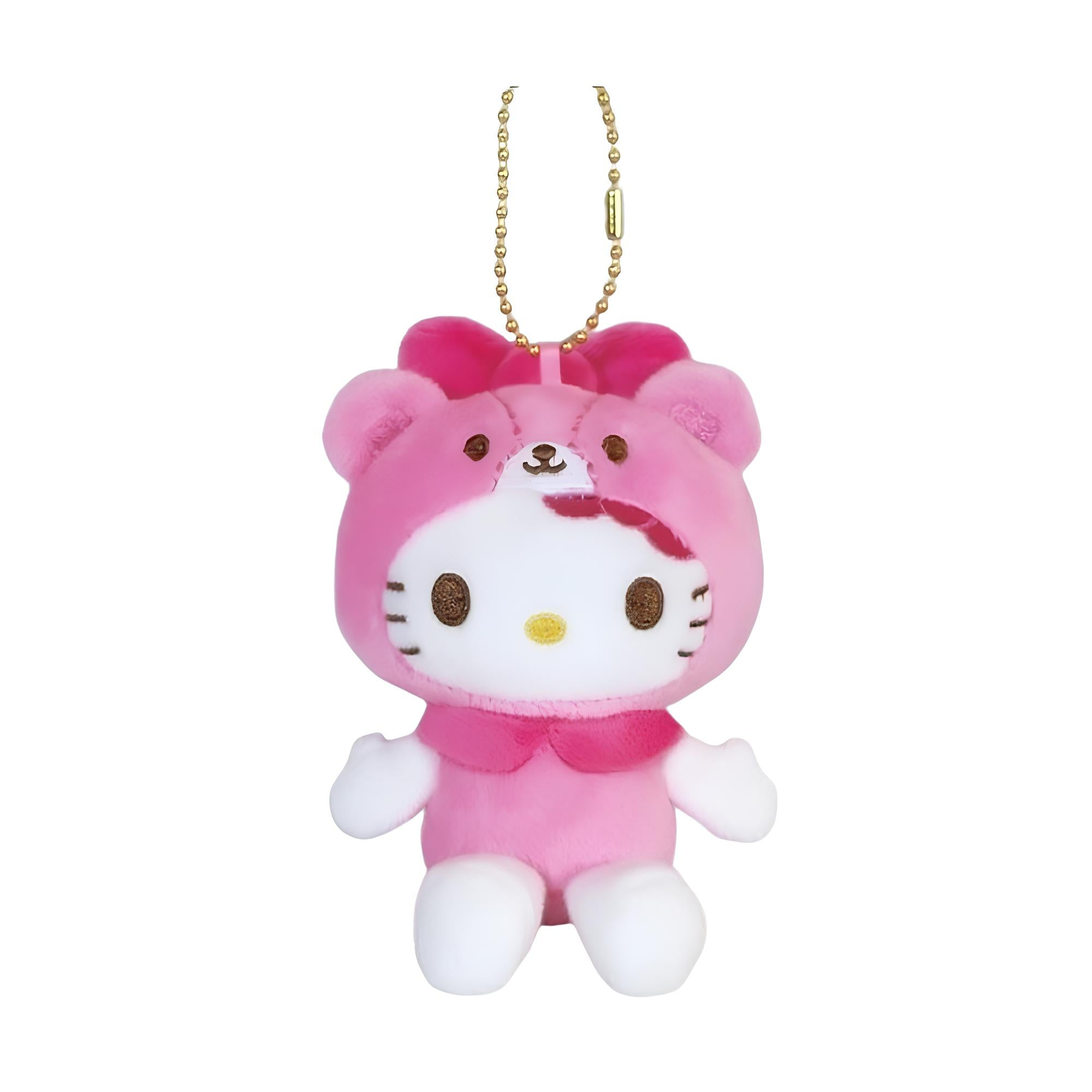 SANRIO Hello Kitty MC Collection Bear Pink Keychain – Mascot Holder ...