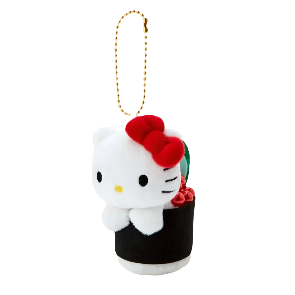 SANRIO Hello Kitty Sushi Caviar Mascot Holder Keychain – YORE STORE