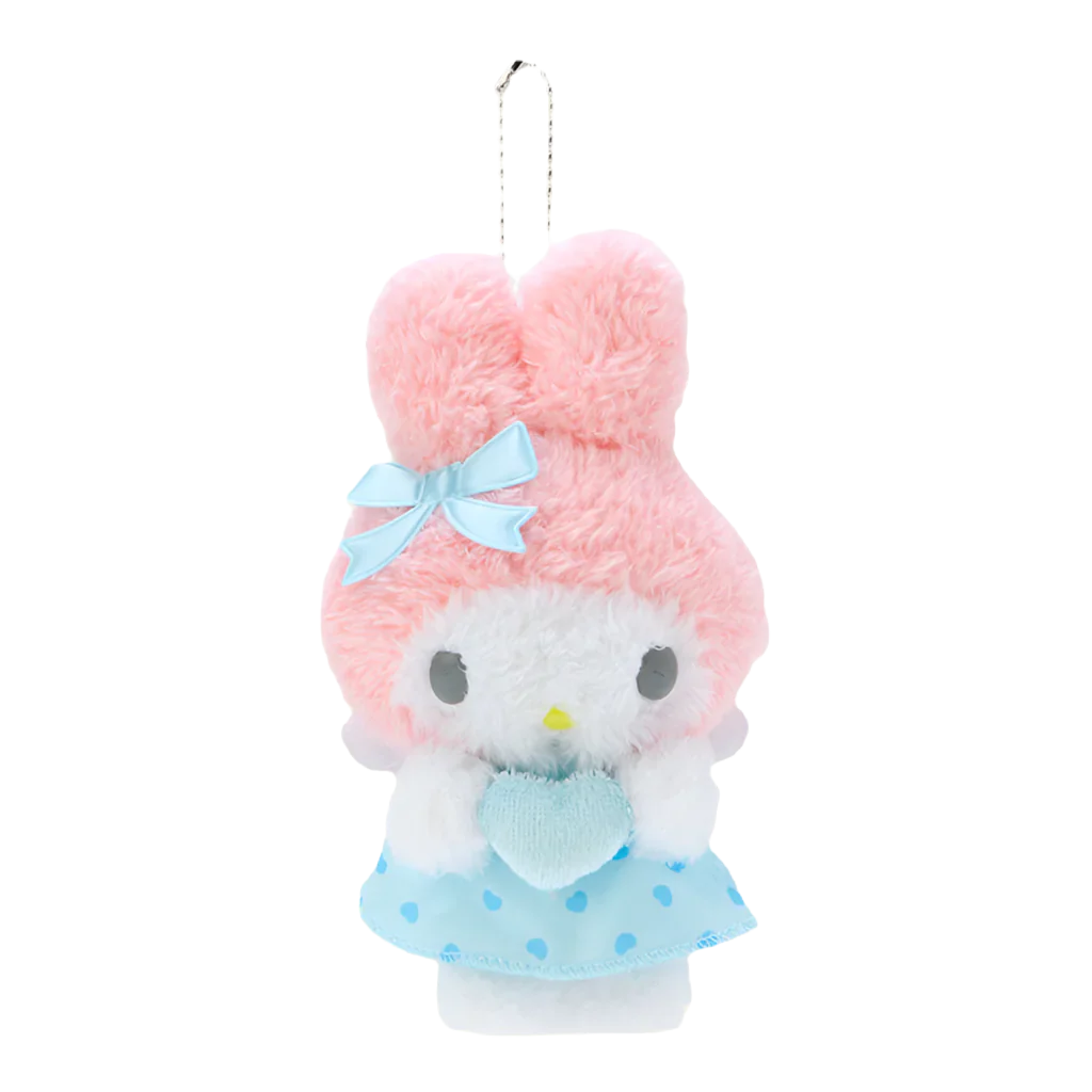 SANRIO My Melody Dreaming Angel Blue Mascot Holder Keychain – YORE STORE