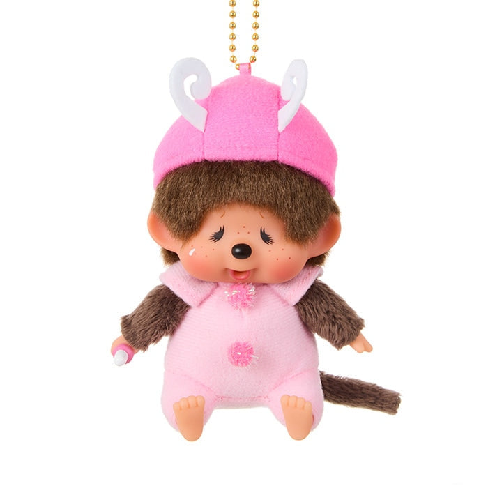 MONCHHICHI Monchhichi OS Exclusive Butterfly Face SS Mascot Holder ...