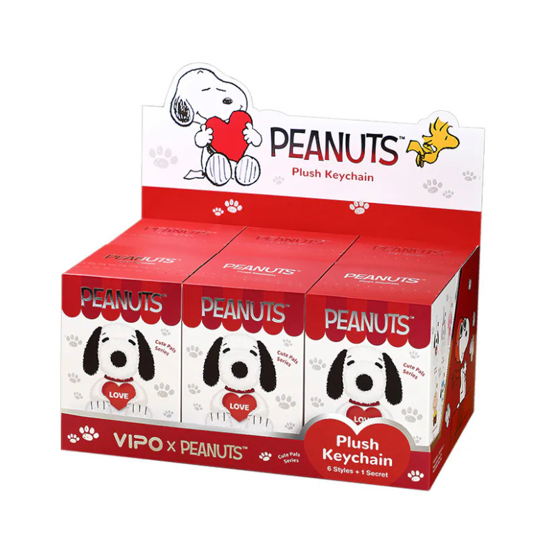PEANUTS x VIPO Snoopy Plush Keychain Blind Box | YORE STORE