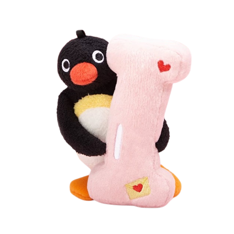 PINGU x SHANDMOO Love Series Love Myself Mascot Holder Keychain | YORE ...