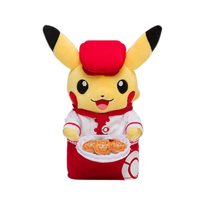 POKEMON Pokémon Café Waitress Pikachu Plush Doll | YORE STORE